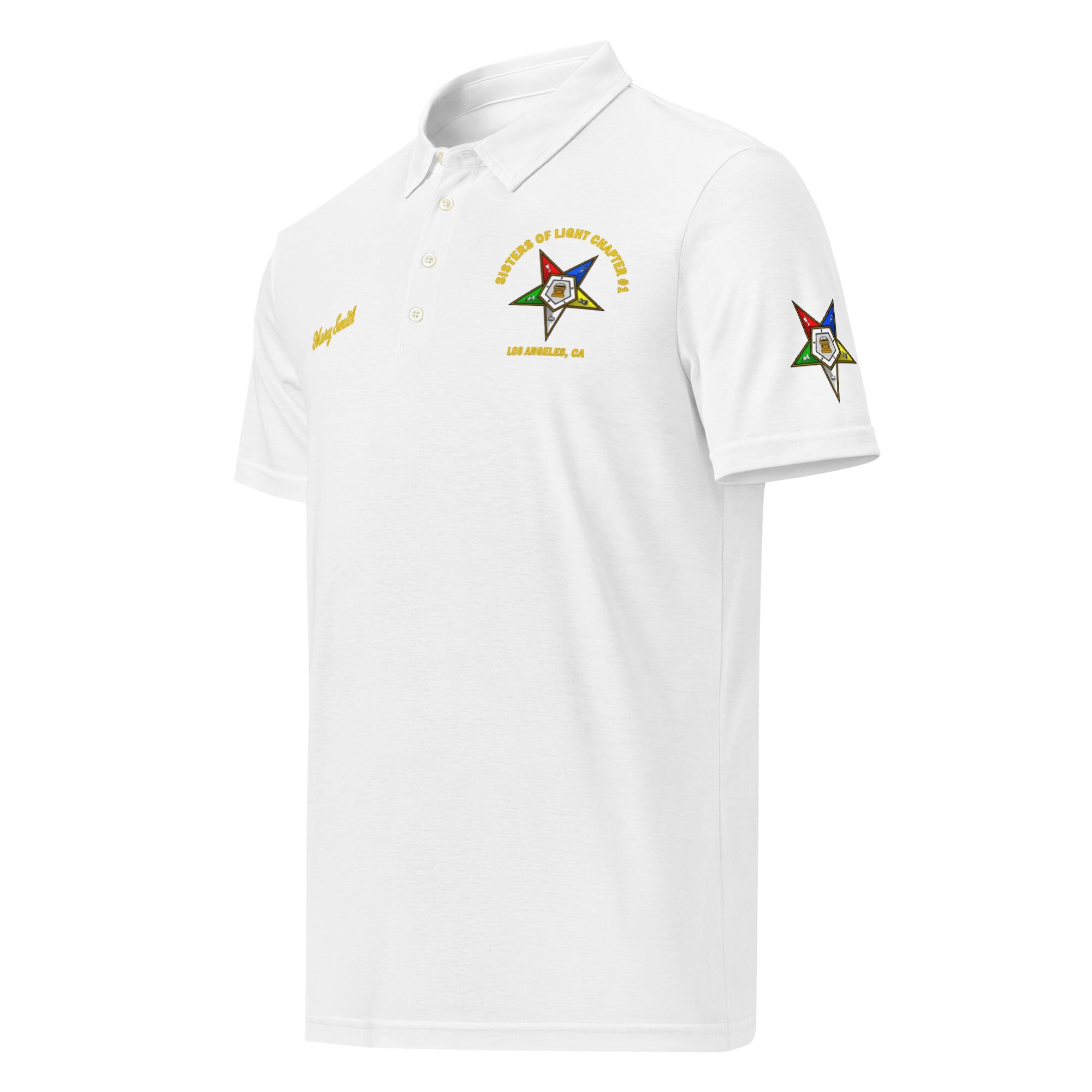 OES Personalized Polo, Eastern Star Custom Polo, XS-3XL - Etsy