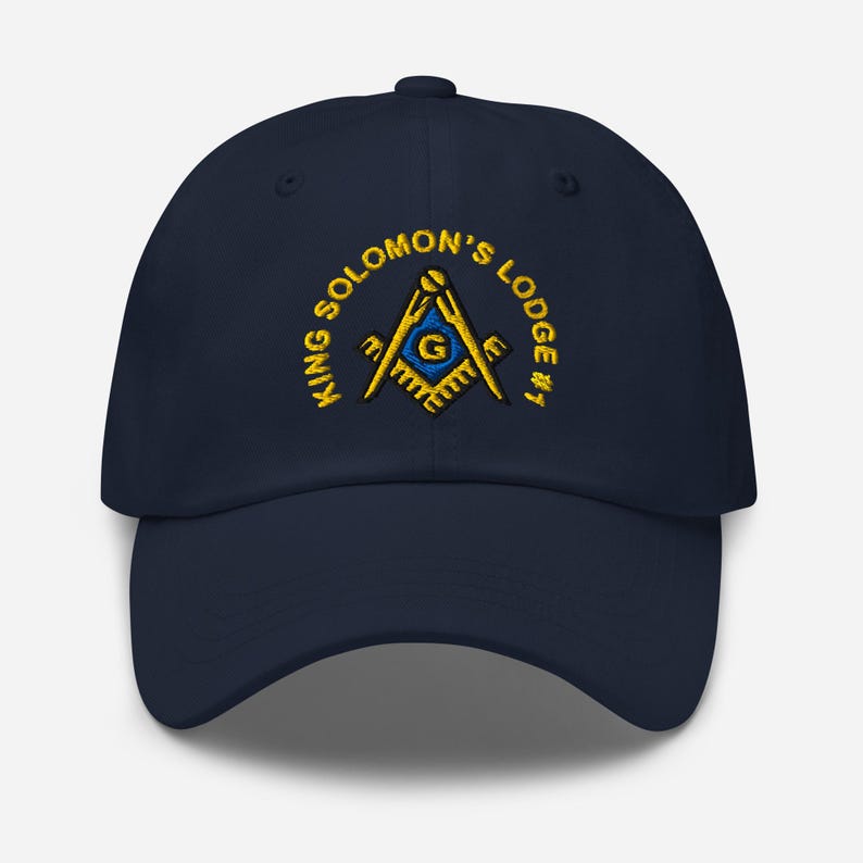 Personalized Masonic Dad Hat, Custom Freemason Dad Hat, Custom Square ...