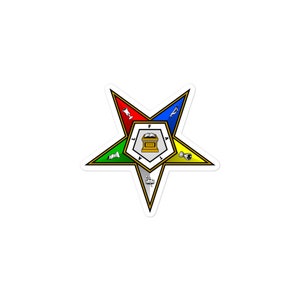 OES Sticker, Order of the Eastern Star Sticker Decal - Etsy