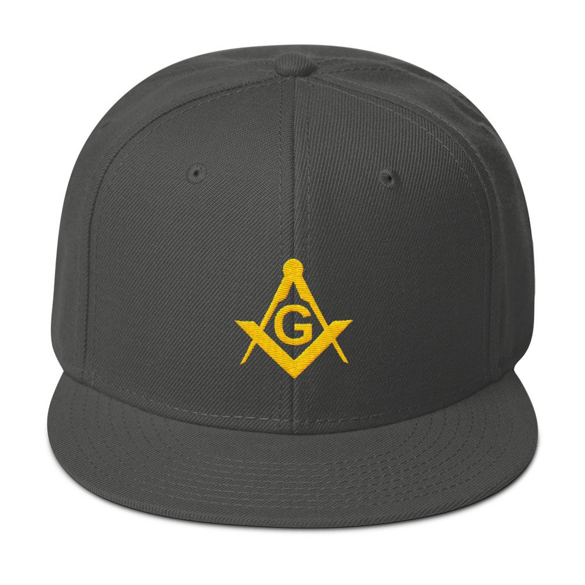 Masonic Snapback Hat Freemason Hat - Etsy