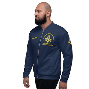 Personalized Masonic Jacket, Custom Freemason Coat, Front Back SM-3XL ...