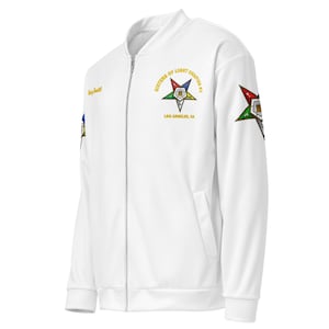 Personalized OES Eastern Star Jacket, Custom Order of the Eastern Star ...
