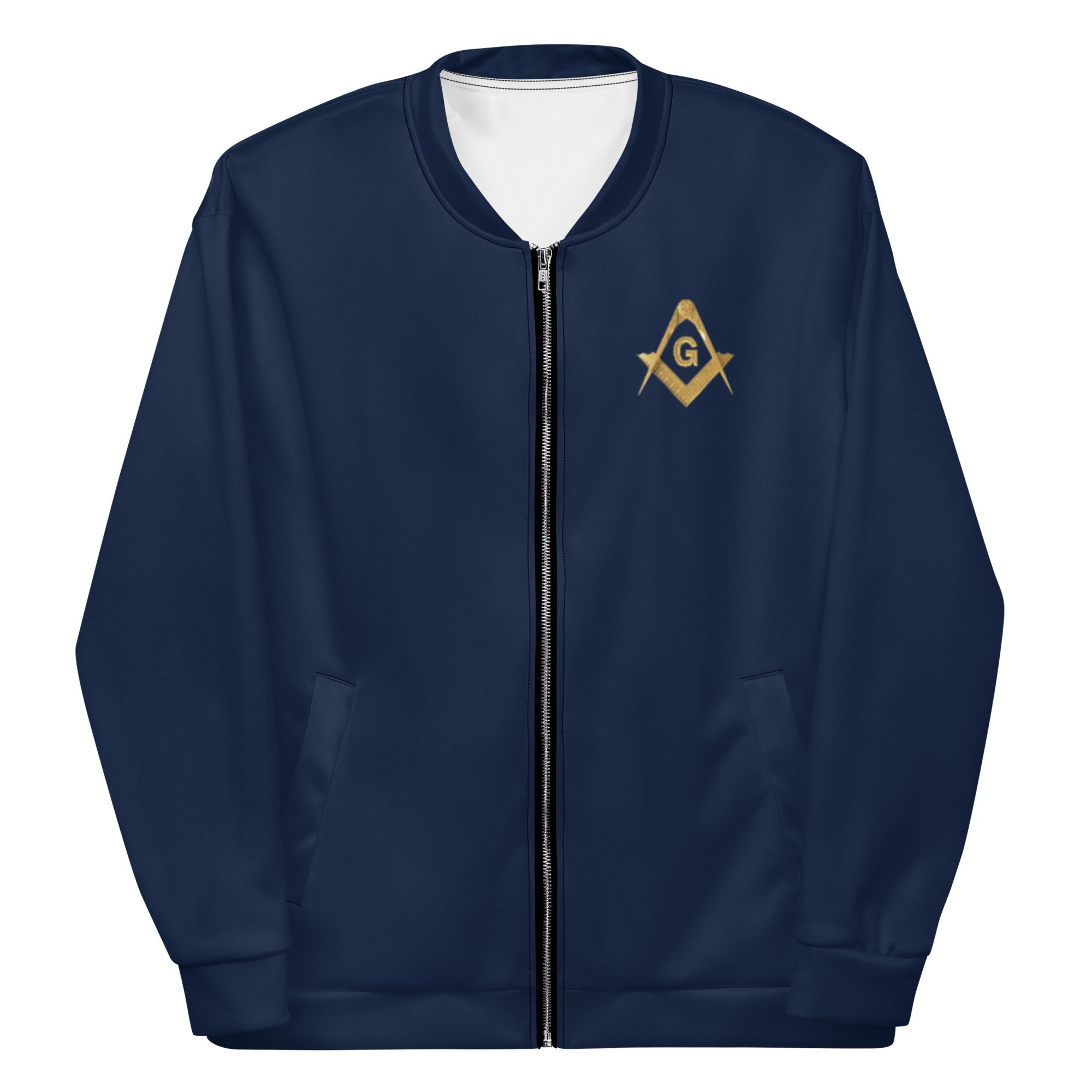 Masonic Bomber Jacket Freemason Bomber Jacket Harder Road - Etsy
