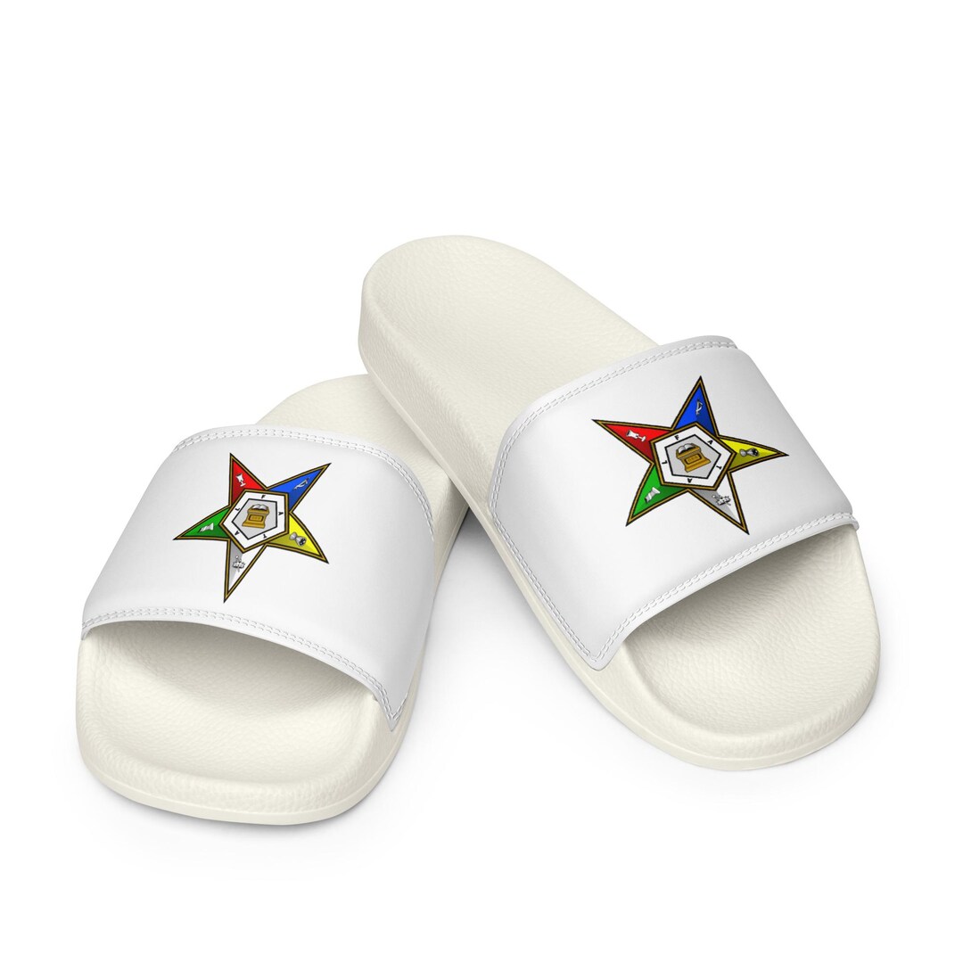 OES Slides, Order of the Eastern Star Flip Flops, OES Shoes, Size 7-11. ...