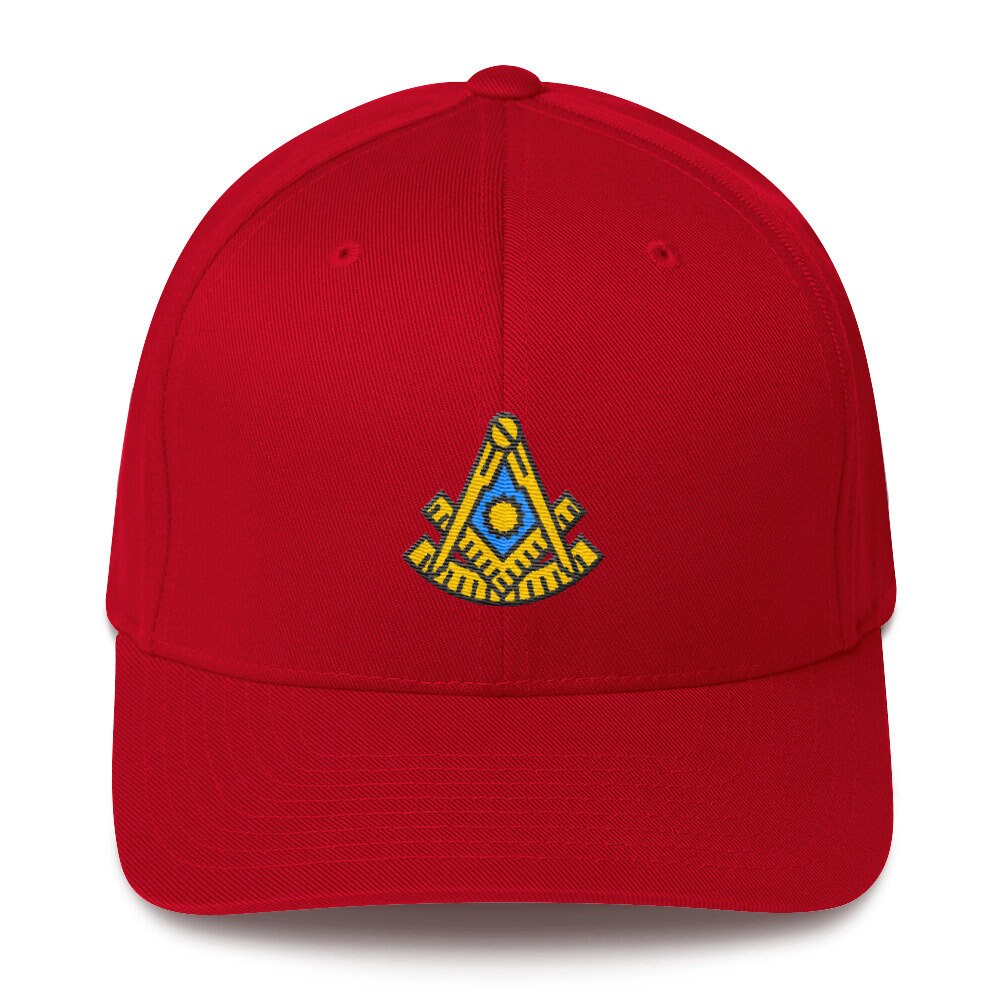 Masonic Past Master Flexfit Hat Freemason Hat - Etsy