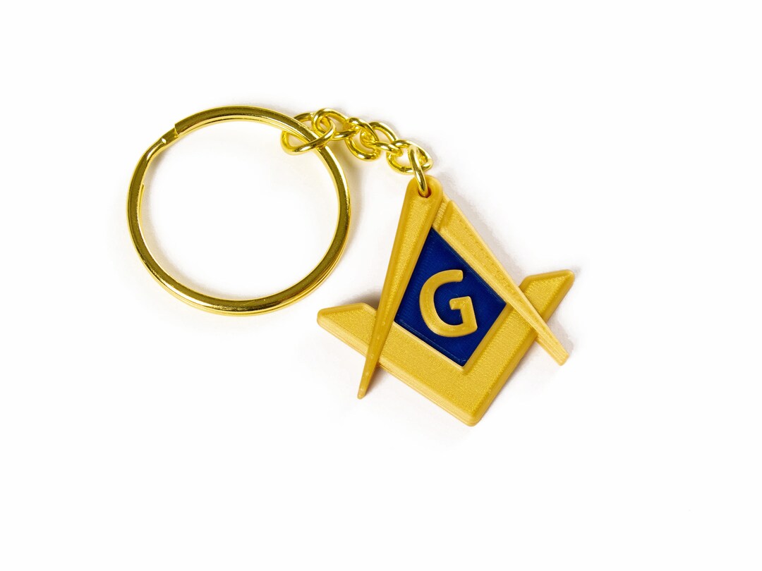Masonic Freemason Keychain 3D Printed Solo - Etsy