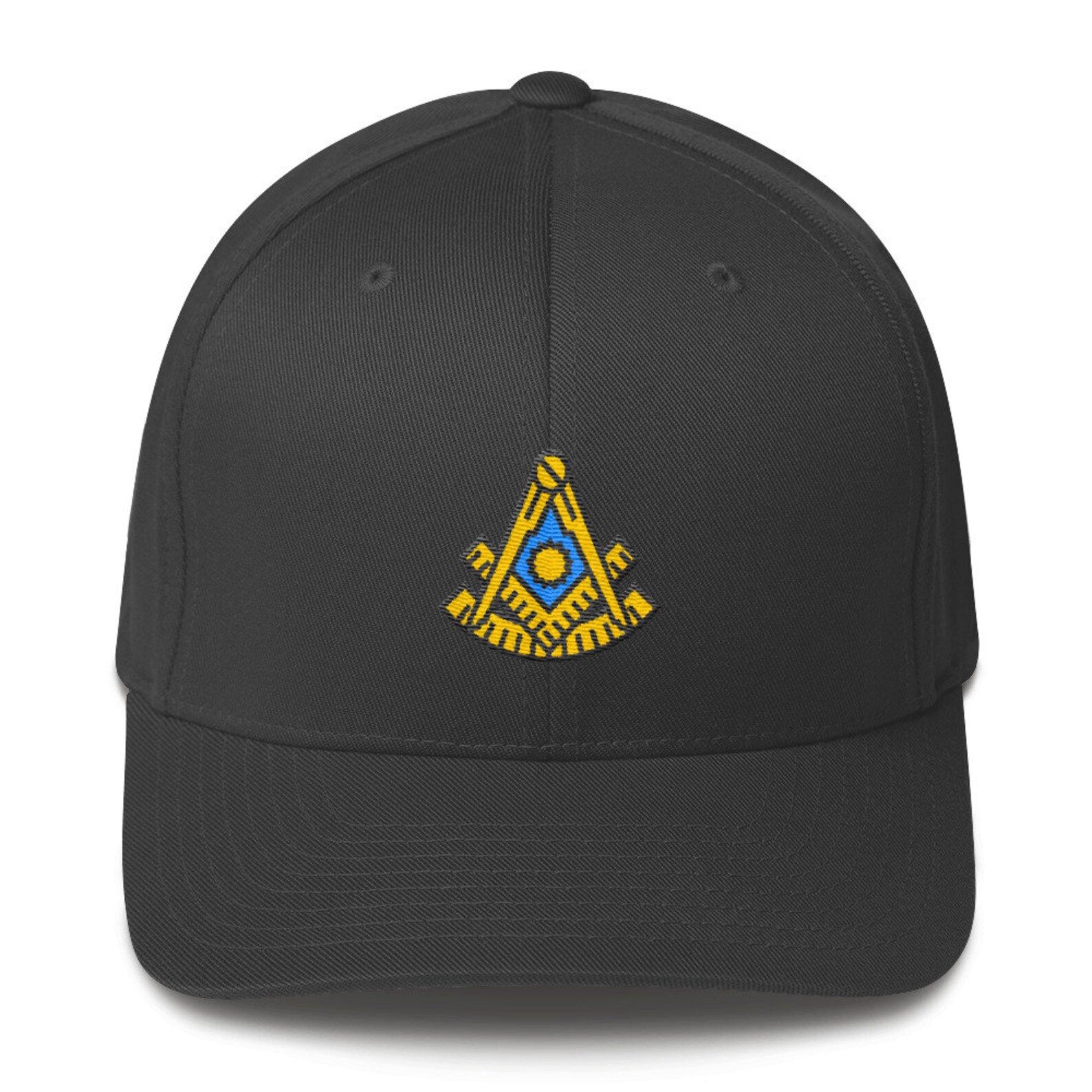 Masonic Past Master Flexfit Hat Freemason Hat - Etsy