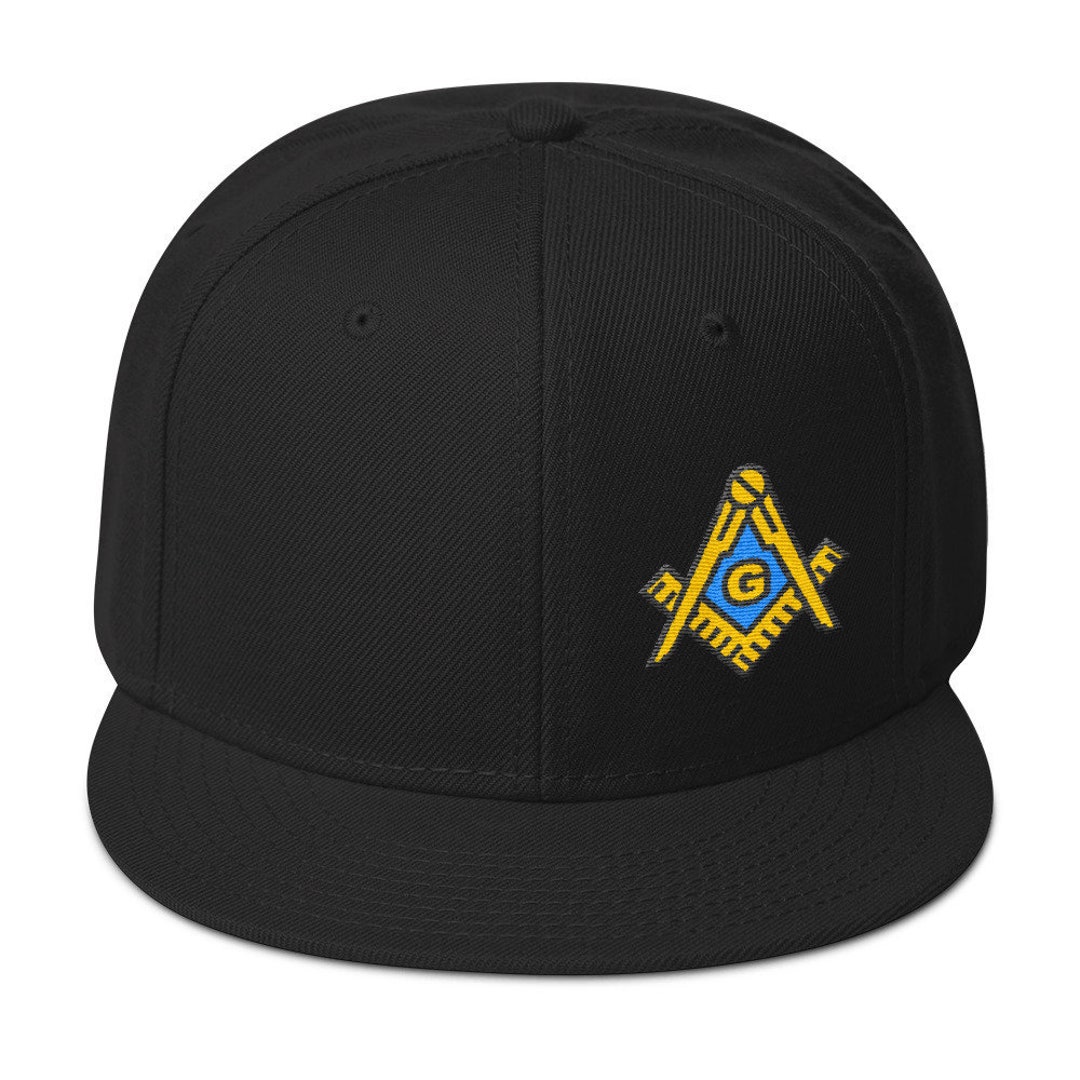 Masonic Snapback Hat, Freemason Hat - Etsy