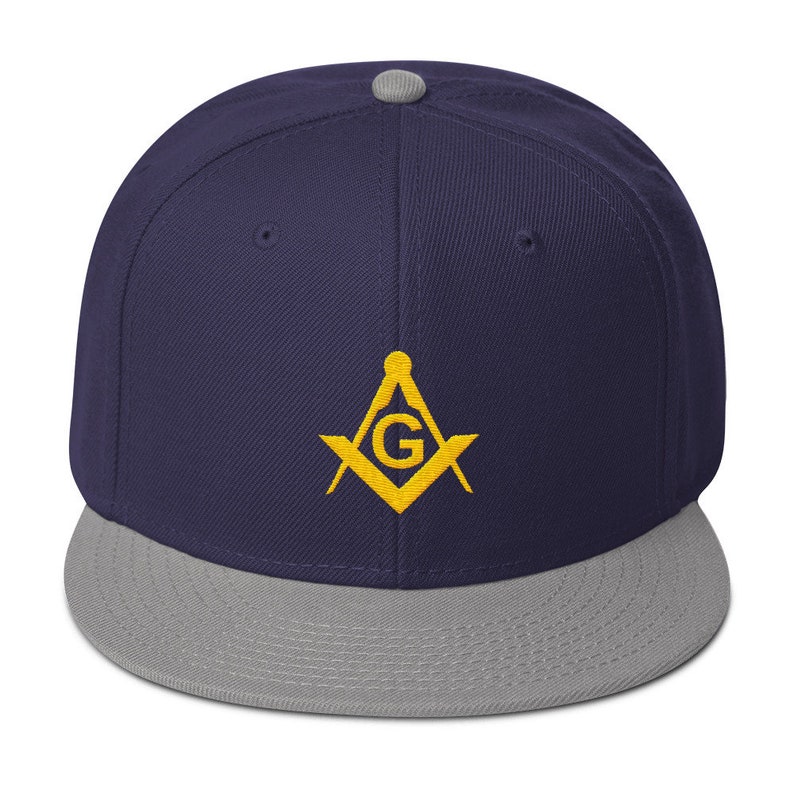 Masonic Snapback Hat Freemason Hat - Etsy