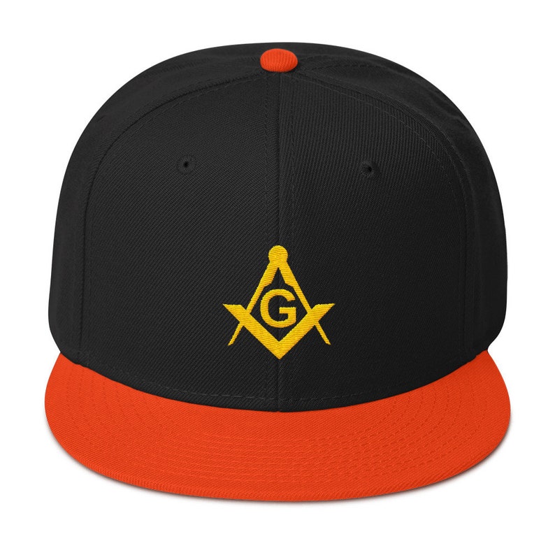 Masonic Snapback Hat Freemason Hat - Etsy