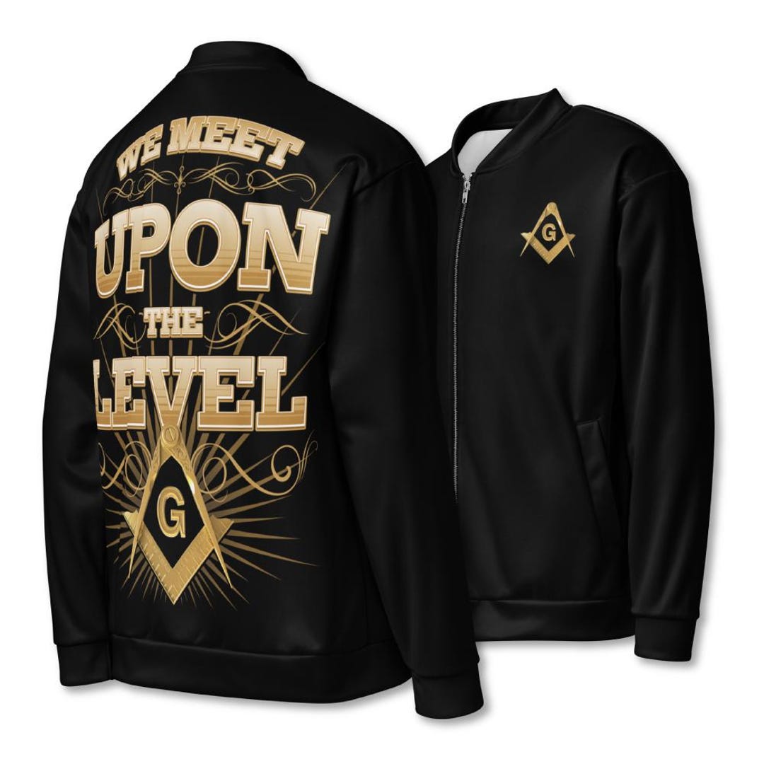 Masonic Jacket, Freemason Jacket, Meet Upon the Level Square & Compass ...
