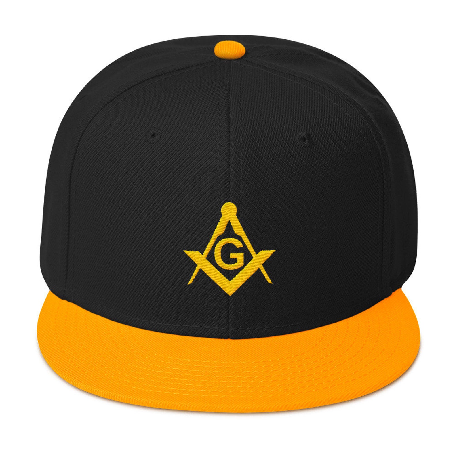 Masonic Snapback Hat Freemason Hat - Etsy
