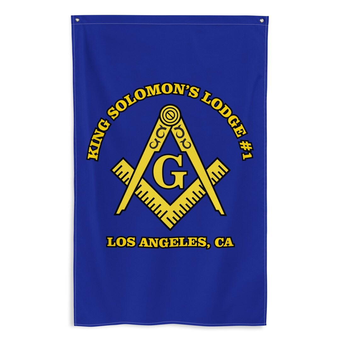 Personalized Masonic Freemason Flag, Custom Square & Compass Banner - Etsy