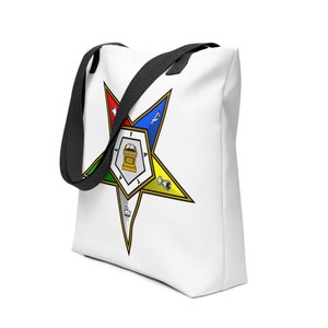 OES Bag, Order of the Eastern Star Tote Bag With Handle - Etsy