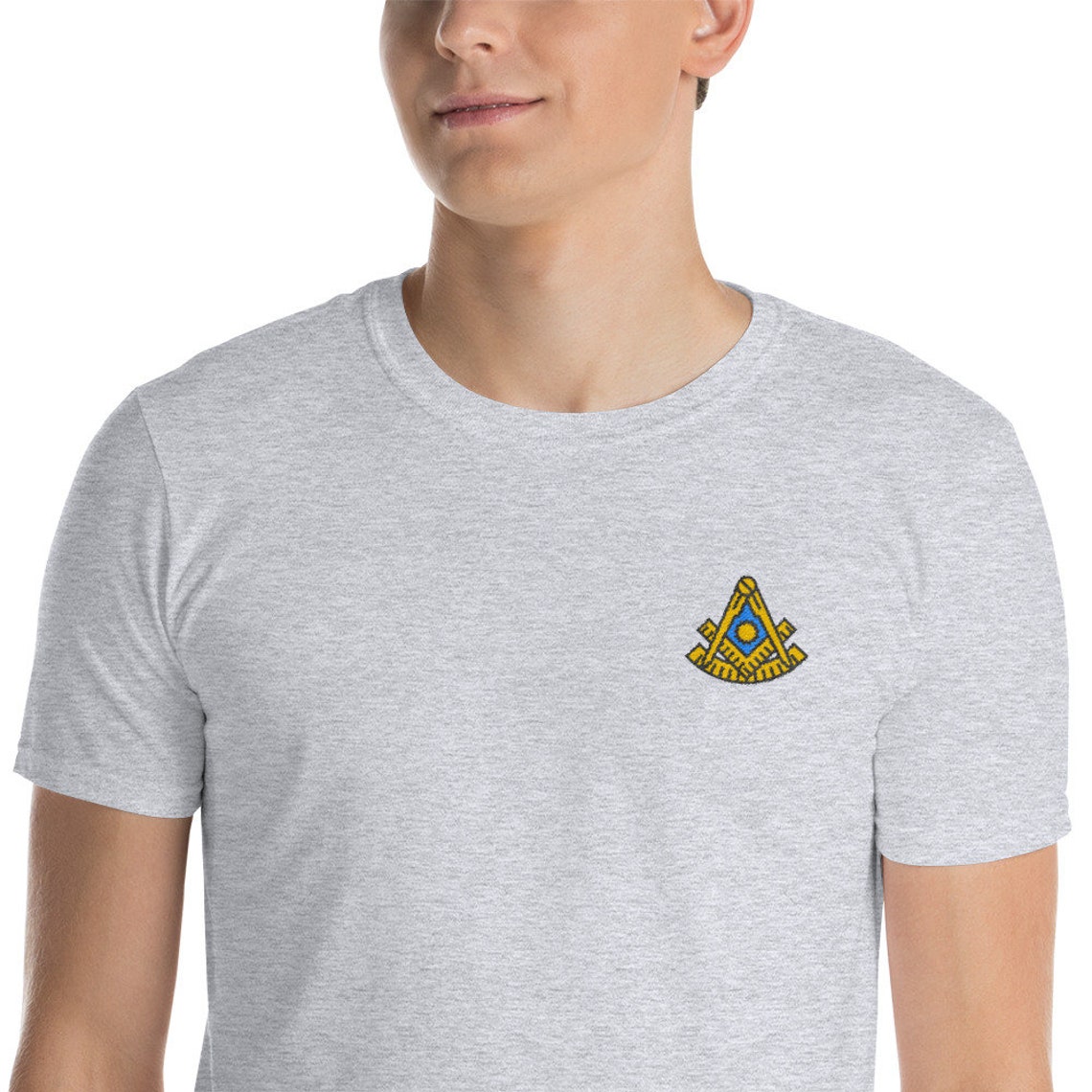 Masonic Past Master Embroidered Shirt Freemason Shirt - Etsy
