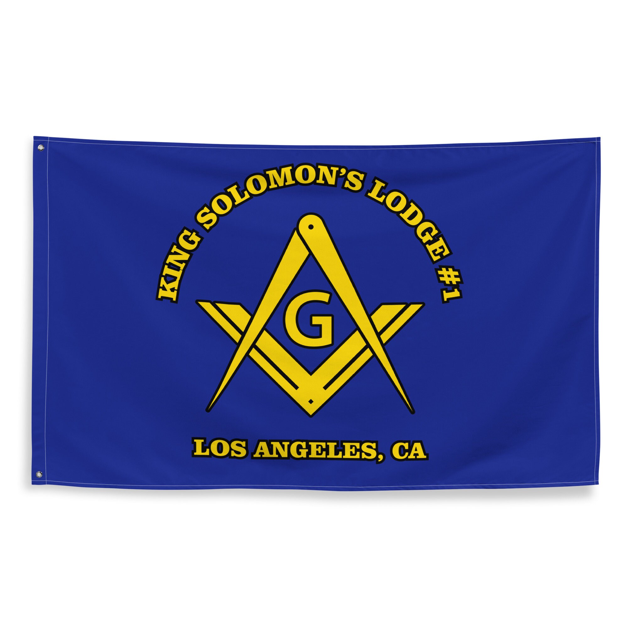 Masonic Freemason Flag Personalized Customizable Gold Square - Etsy