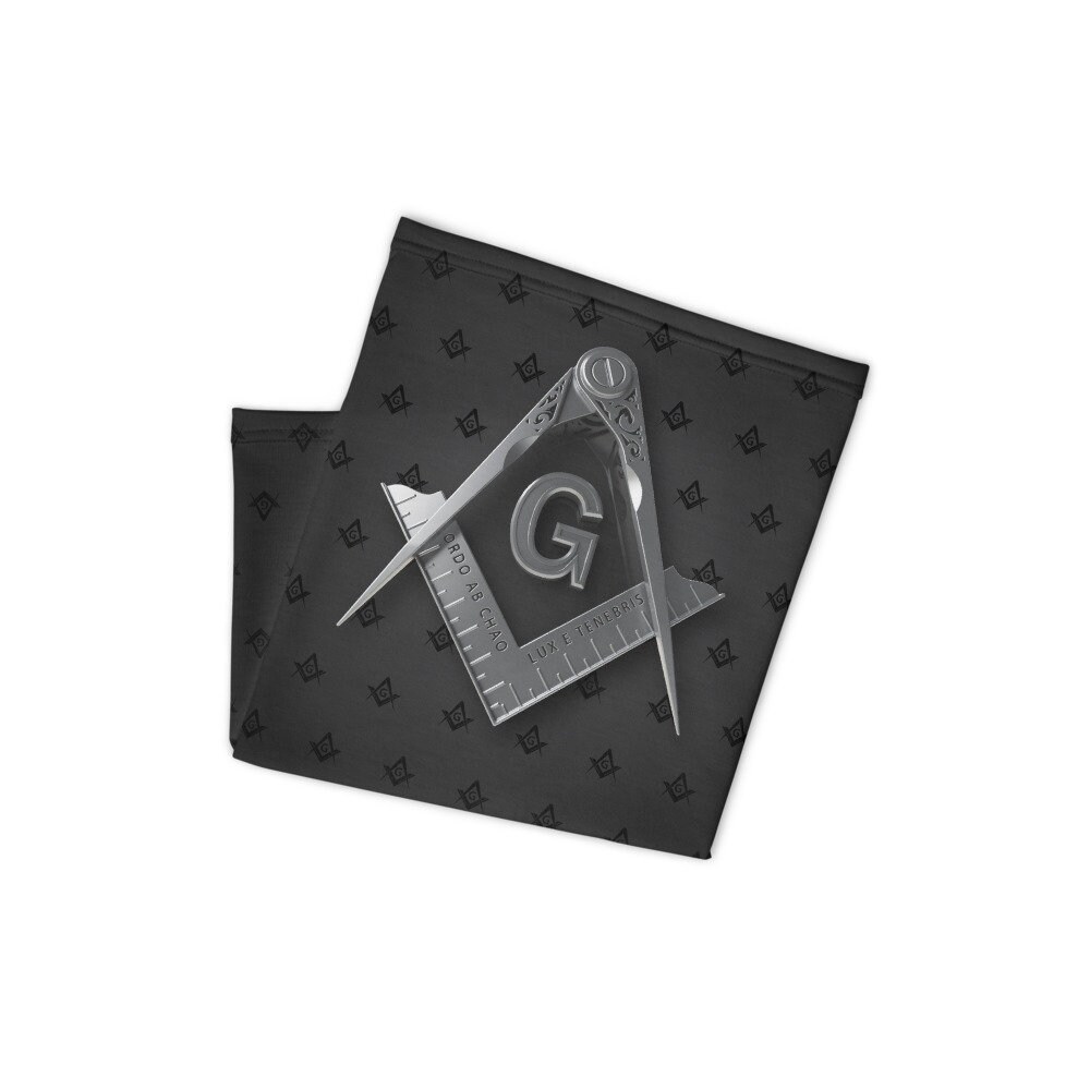 Masonic Freemason Face Mask Face Cover Neck Gaiter Masonic - Etsy