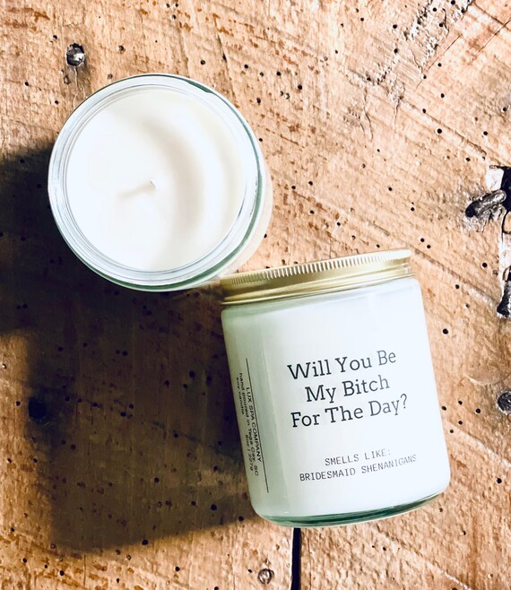 Funny Candles Adult Candles Adult Humor Bridesmaid Candle - Etsy
