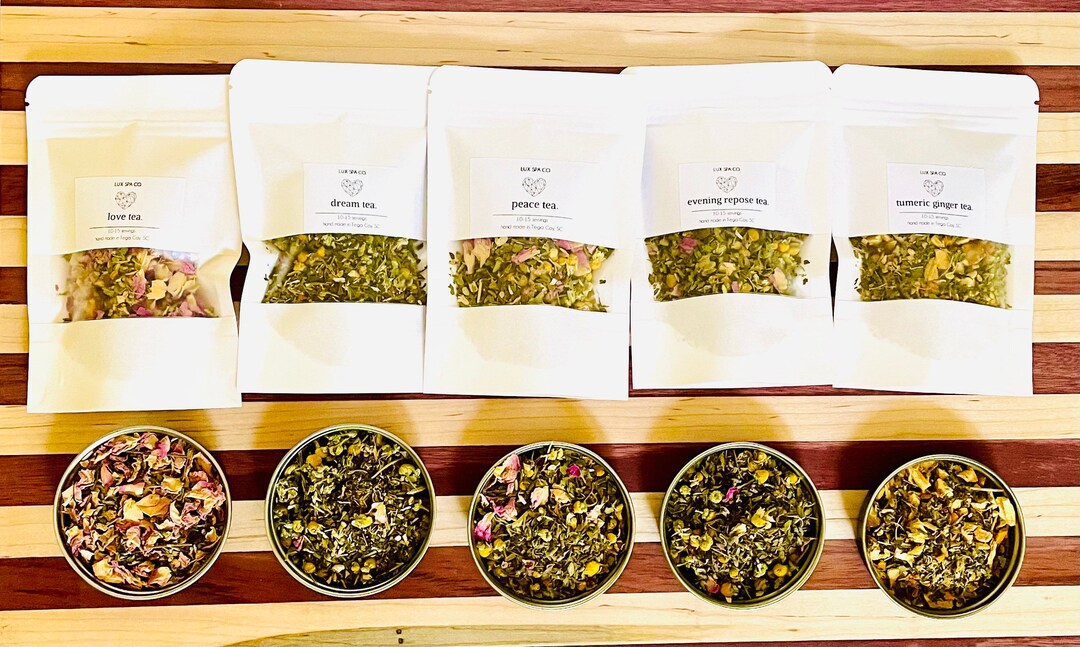 Organic Tea Set, Tea Gift Set, Mothers Day Gift Set, Herbal Tea Set ...