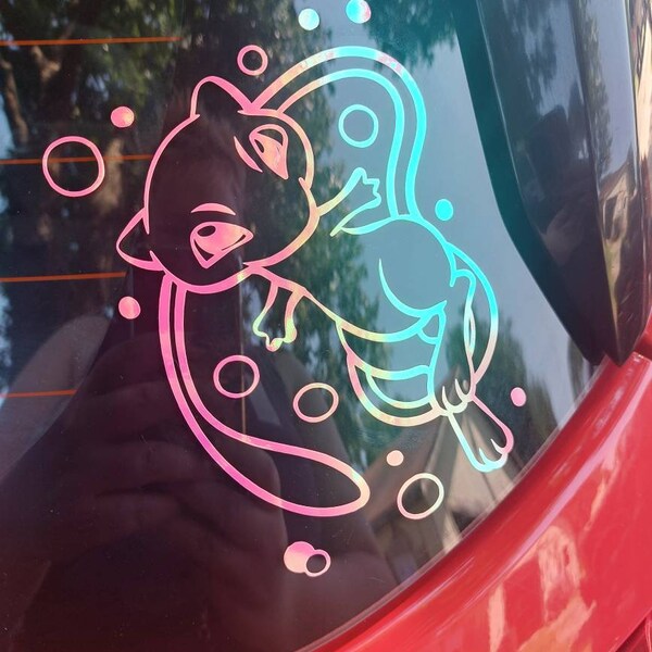 Mew Decal - Etsy