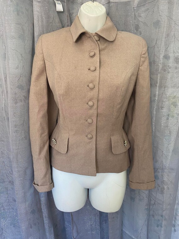 Vintage late 1940s early 1950s Ladies Blazer - Gem Vintage late 1940s early 1950s Ladies Blazer - Gem