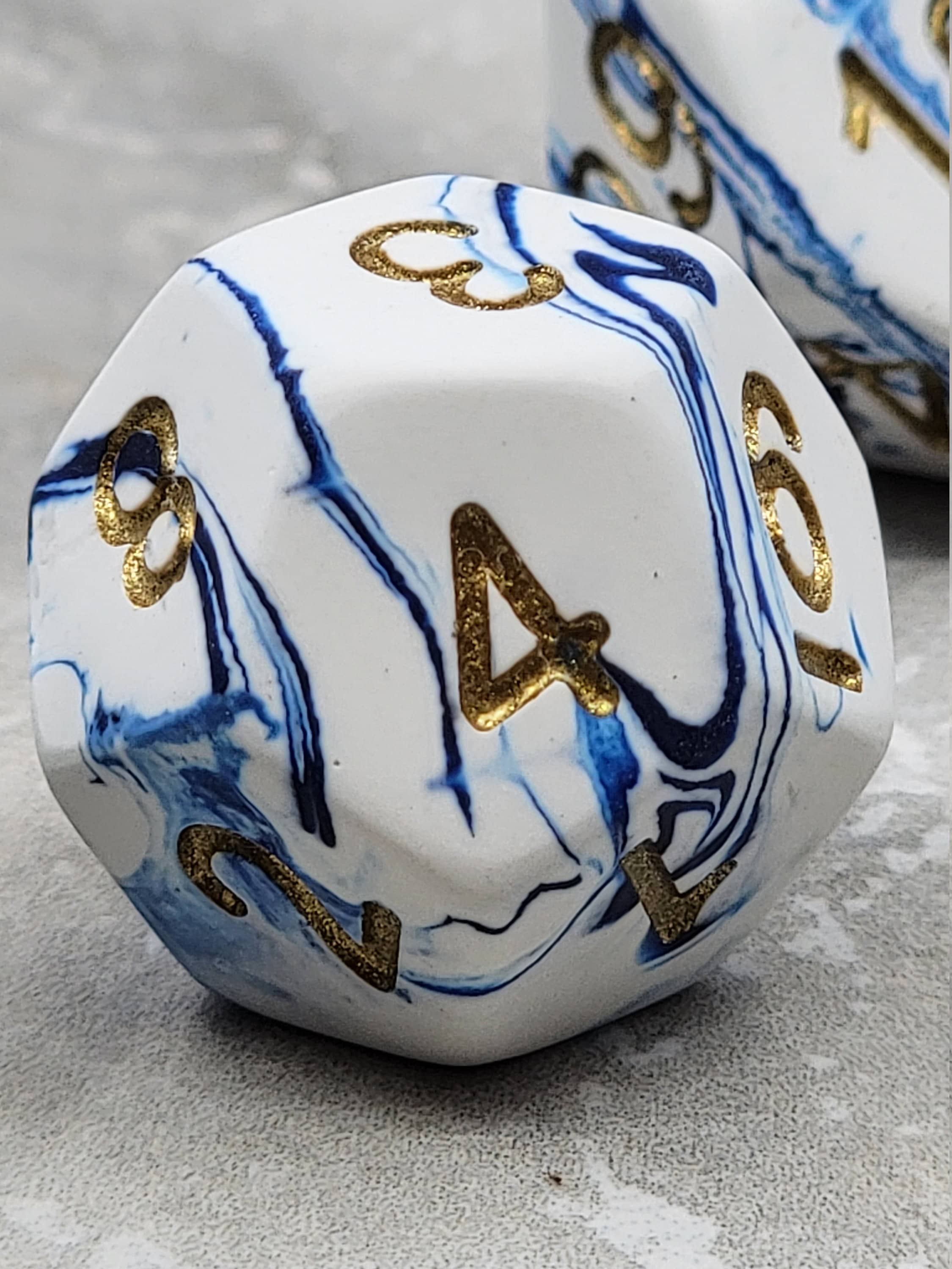 Porcelain Dice Set (made to Order) - Etsy