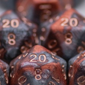 Rust and Ruin Dice Set (made to Order) - Etsy
