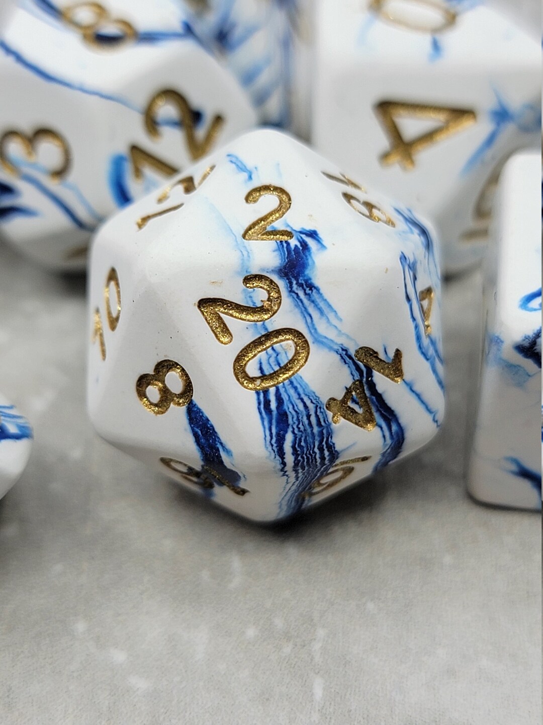 Porcelain Dice Set (made to Order) - Etsy