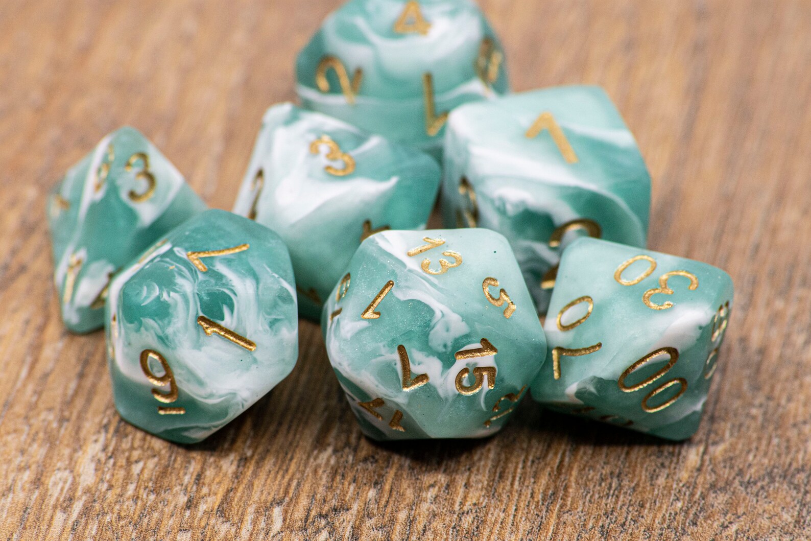 Seastone Dice Set made to Order - Etsy