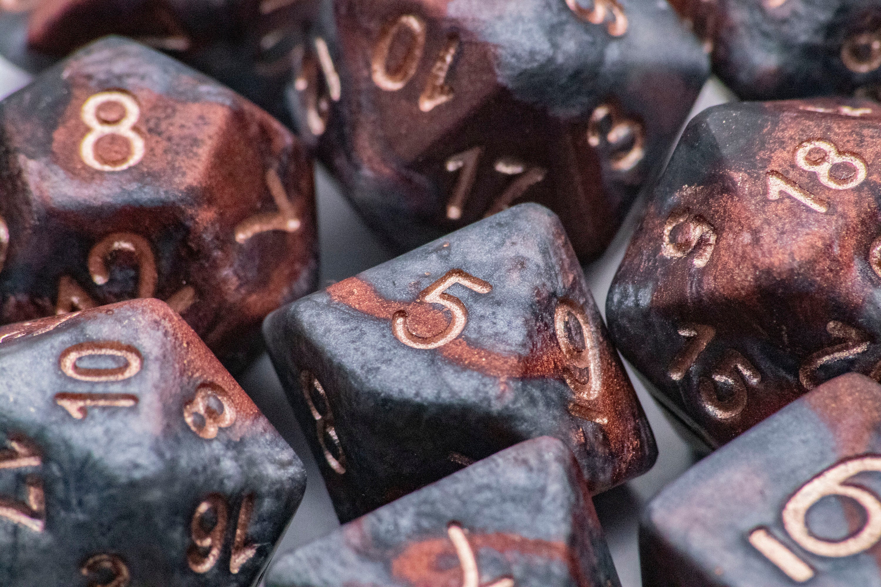 Rust and Ruin Dice Set made to Order | Etsy