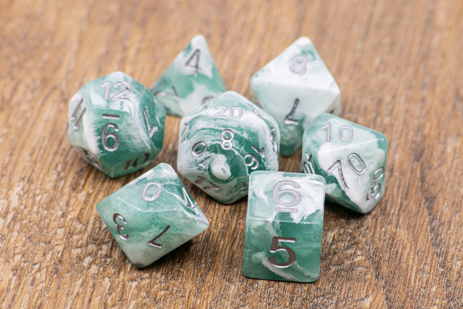 Seastone Dice Set made to Order - Etsy