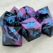 Nebula Dice Set sharp Edged Made to Order - Etsy