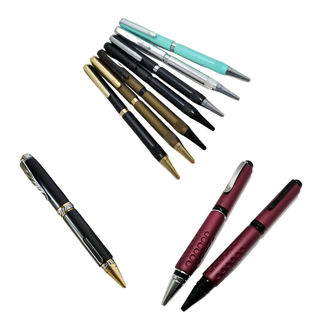 Executive and Slimline Pen Set Hand Machined Pens, EDC Pen Set ...
