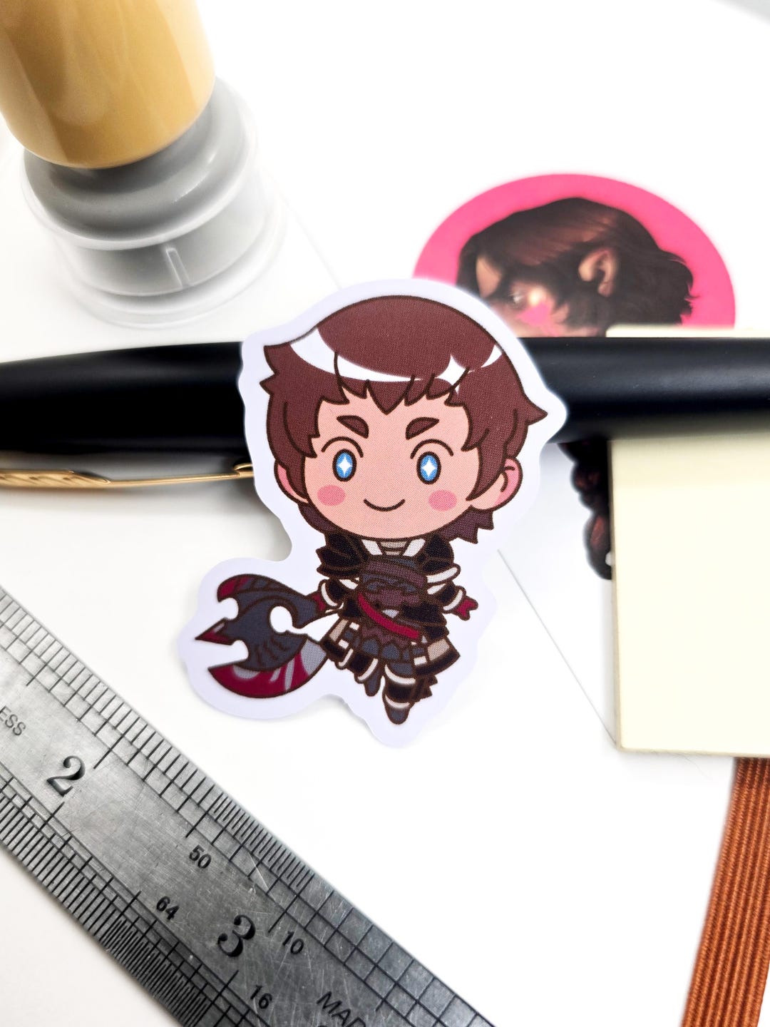 FFXIV Vinyl Stickers | Scions & Scholars | Ardbert/meteor - Etsy