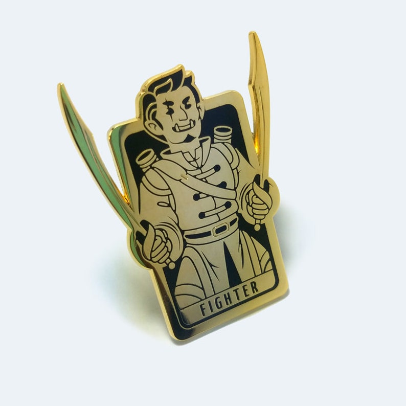 D&D Enamel Pins - Core Classes - Etsy