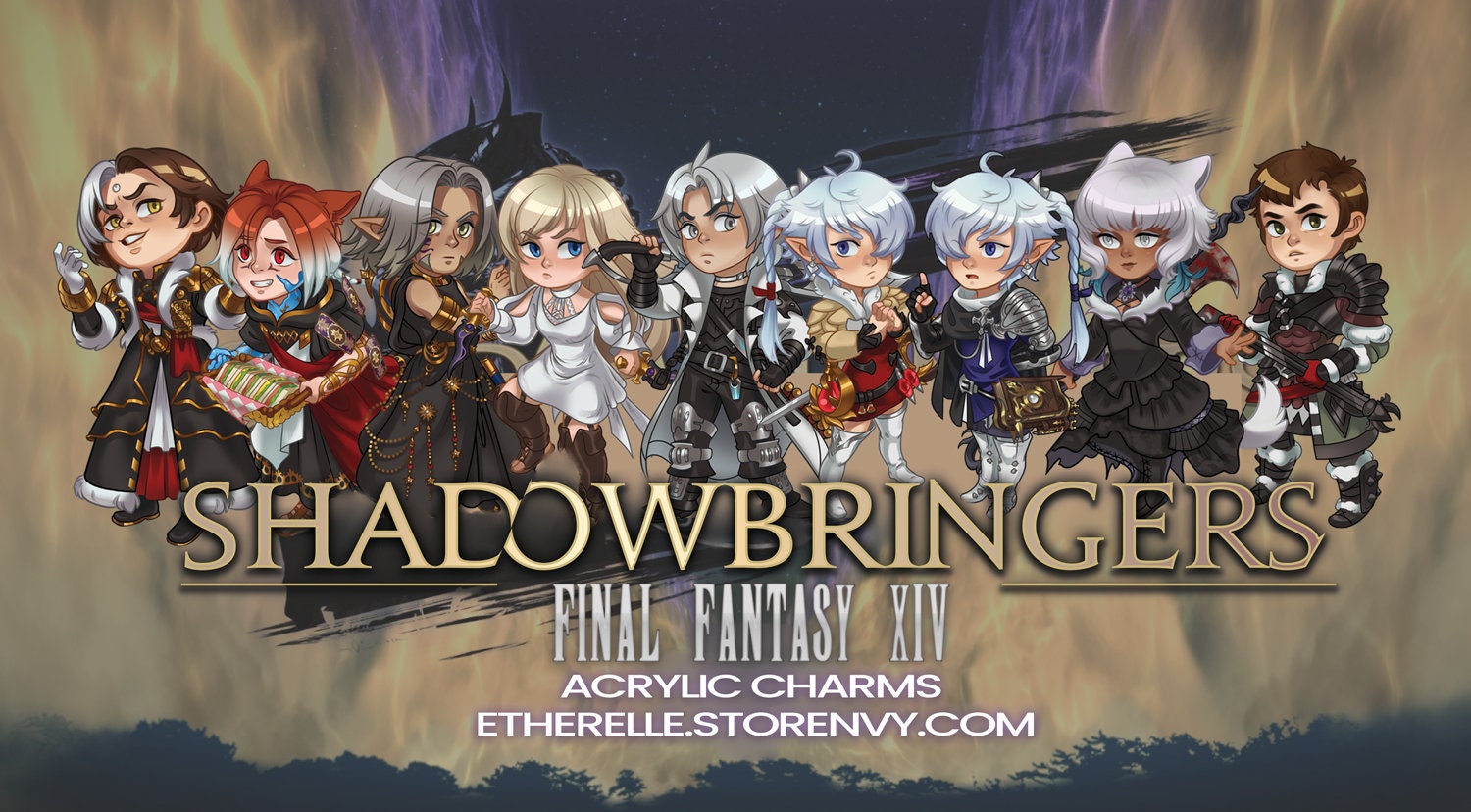 FFXIV Shadowbringers SHB Charms/keychains | Etsy