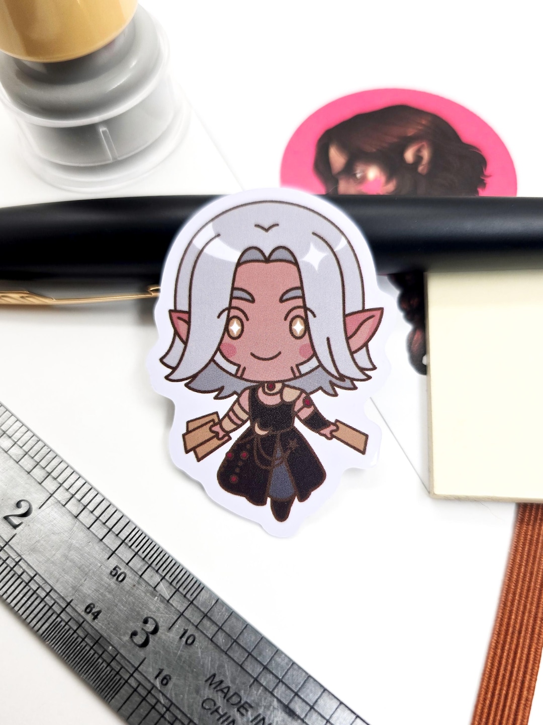 FFXIV Vinyl Stickers | Scions & Scholars | Urianger - Etsy