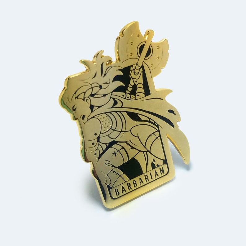 D&D Enamel Pins - Core Classes - Etsy