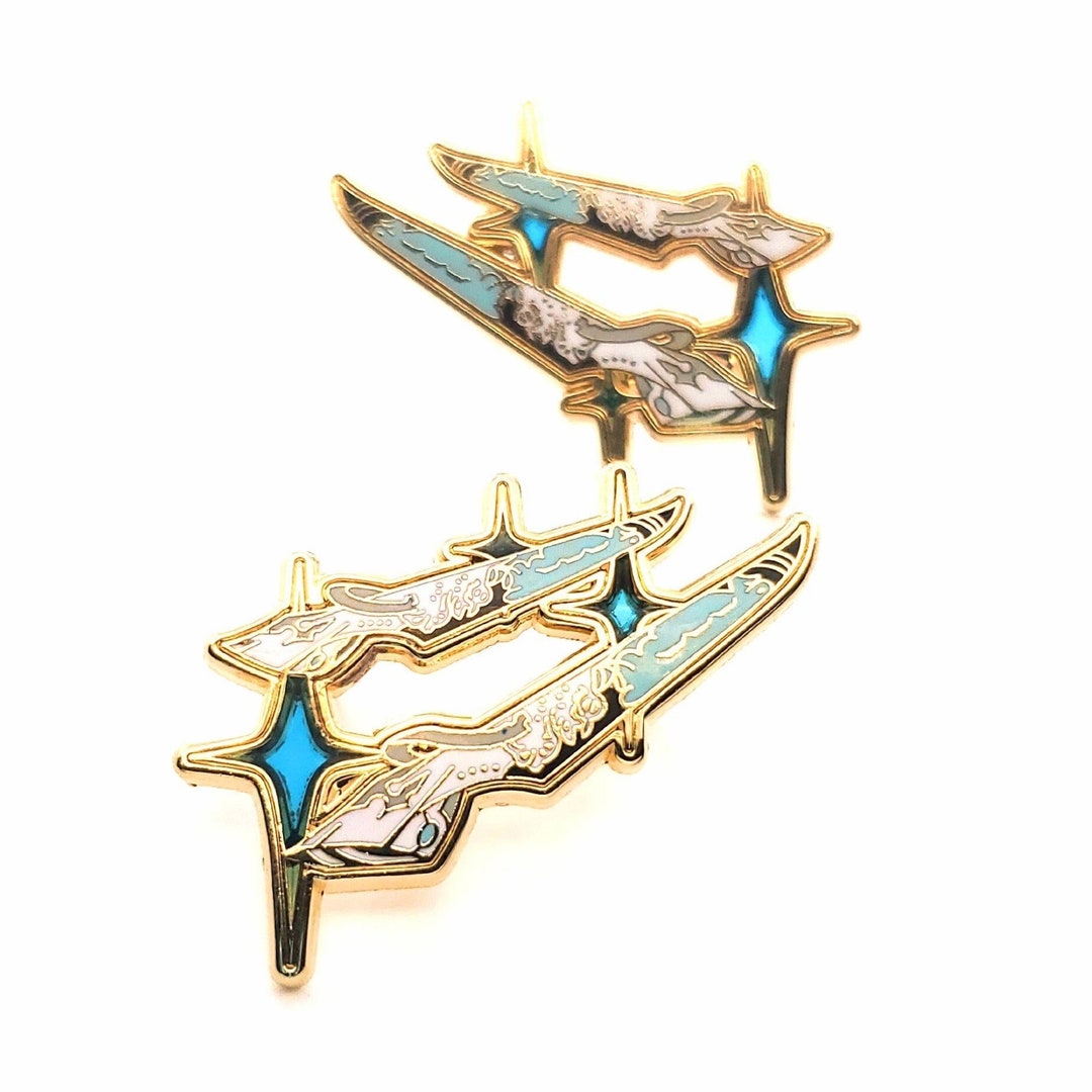 Final Fantasy XIV | 14 - SAGE - Weapons Enamel Pins - Etsy