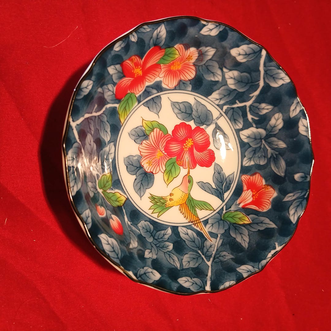 Andrea by Sadek Hummingbird Cereal Bowl Made in Japan - Etsy