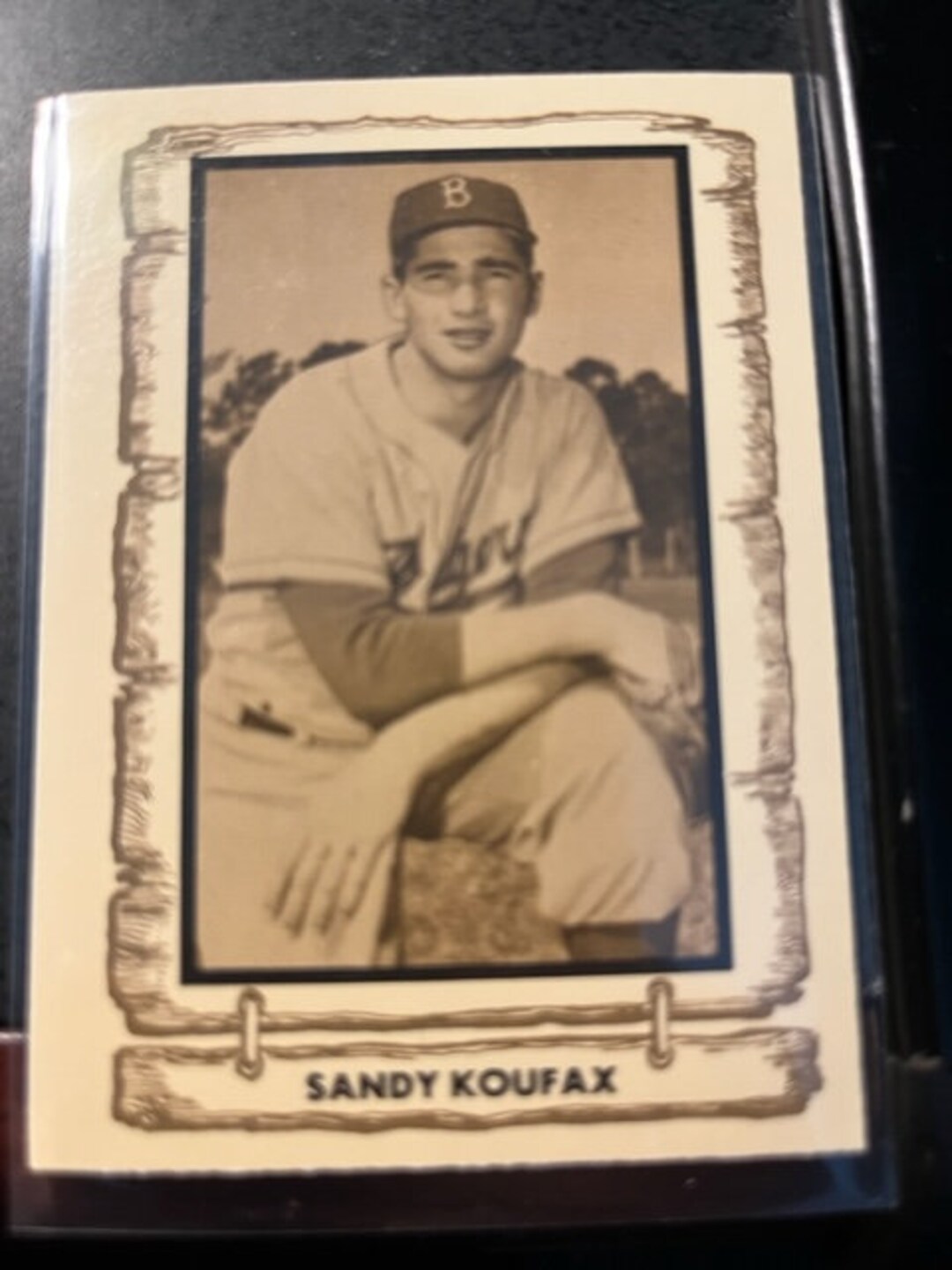Sandy Koufax 1980 Baseball Legends Card - Etsy