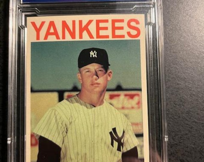 Mickey Mantle, Yankees, '51 Season Card--graded 8.5 - Etsy