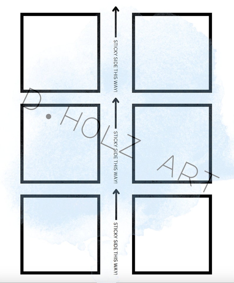 Printable Sticky Notes - Etsy