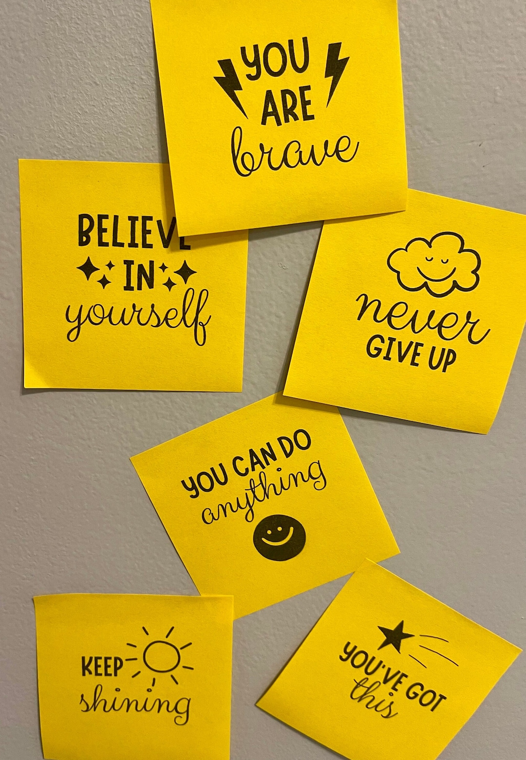 Printable Sticky Notes - Etsy