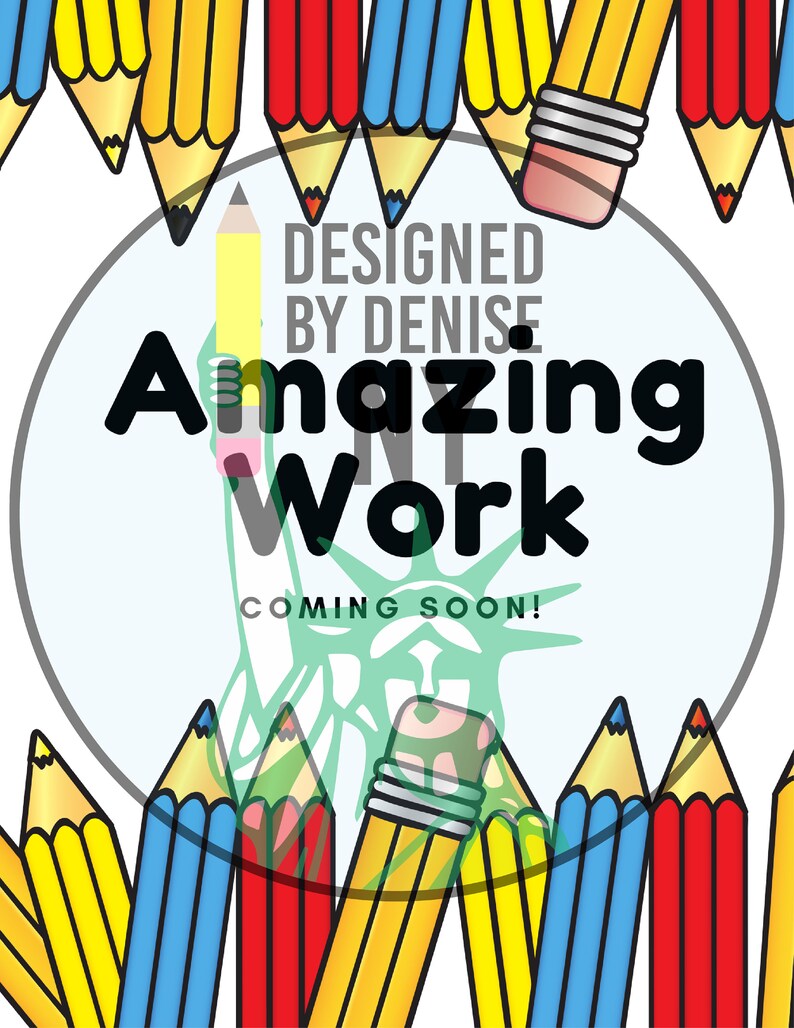 Amazing Work Coming Soon Flyer - Etsy