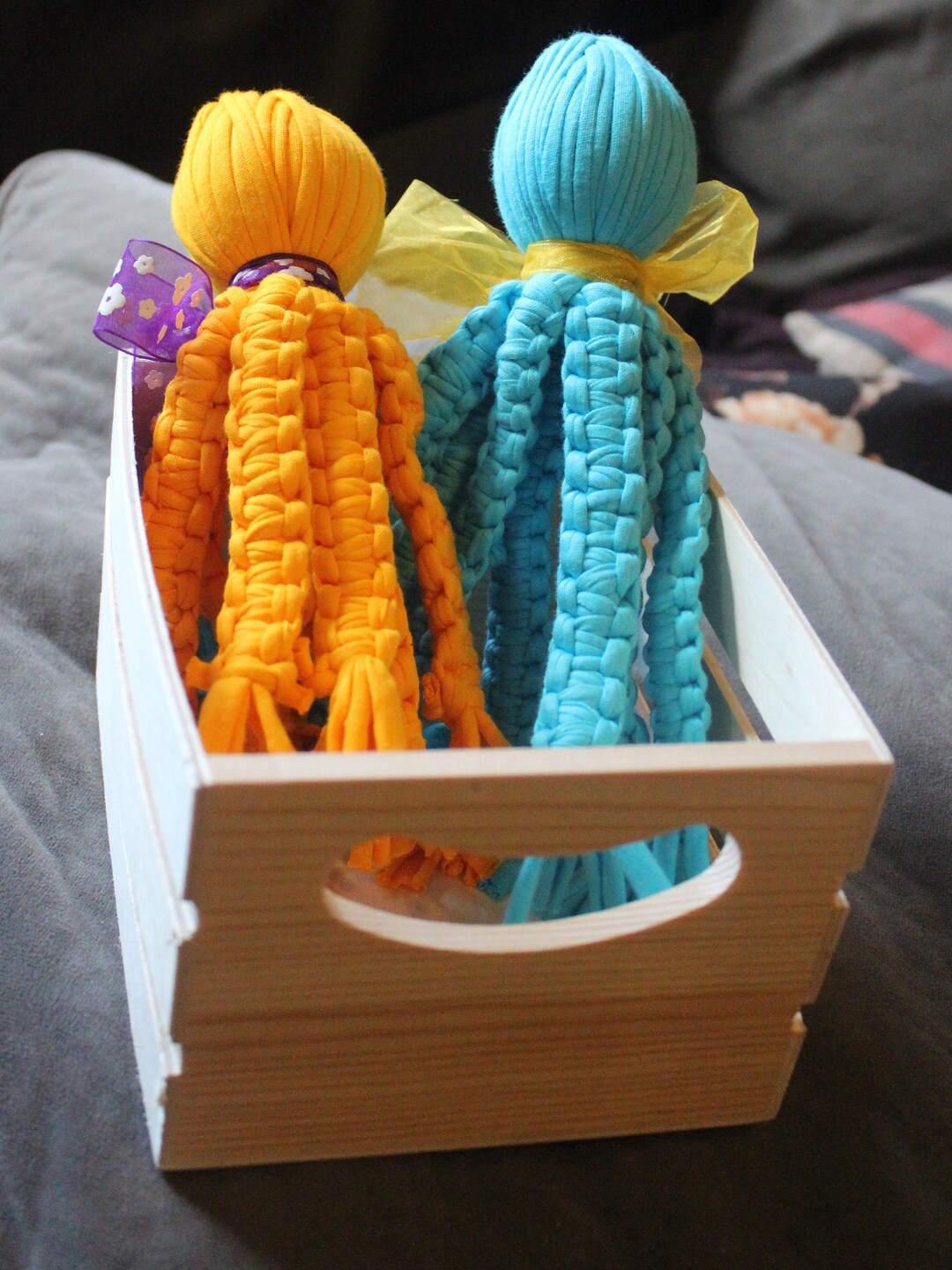 Handmade Macrame Octopus Small - Etsy