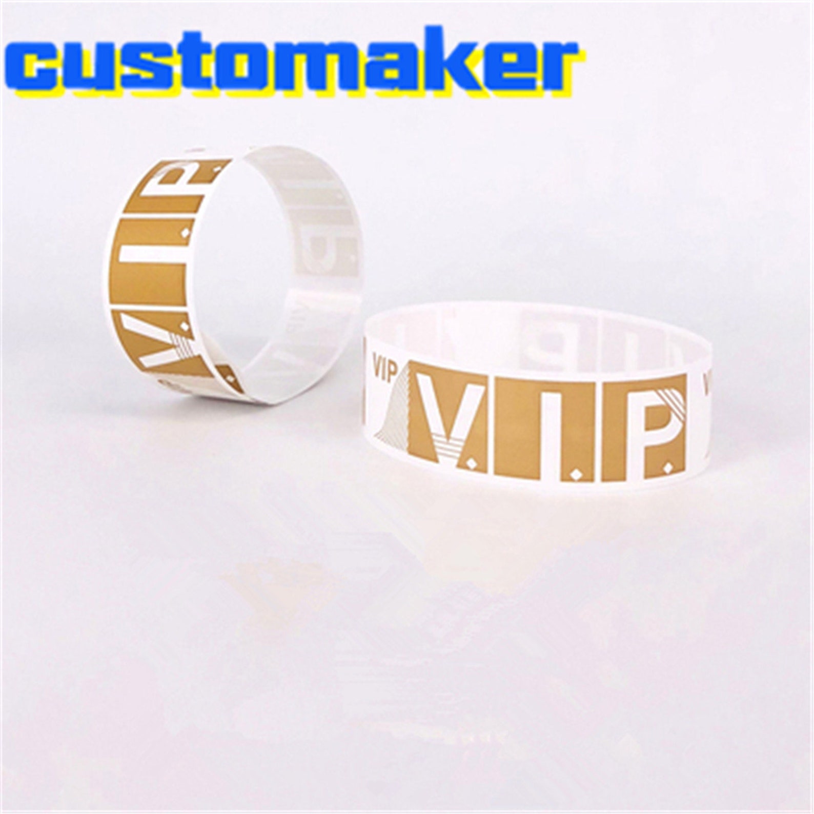 100pcs Pre-printed VIP Wristbands Admission Event Wristbands - Etsy