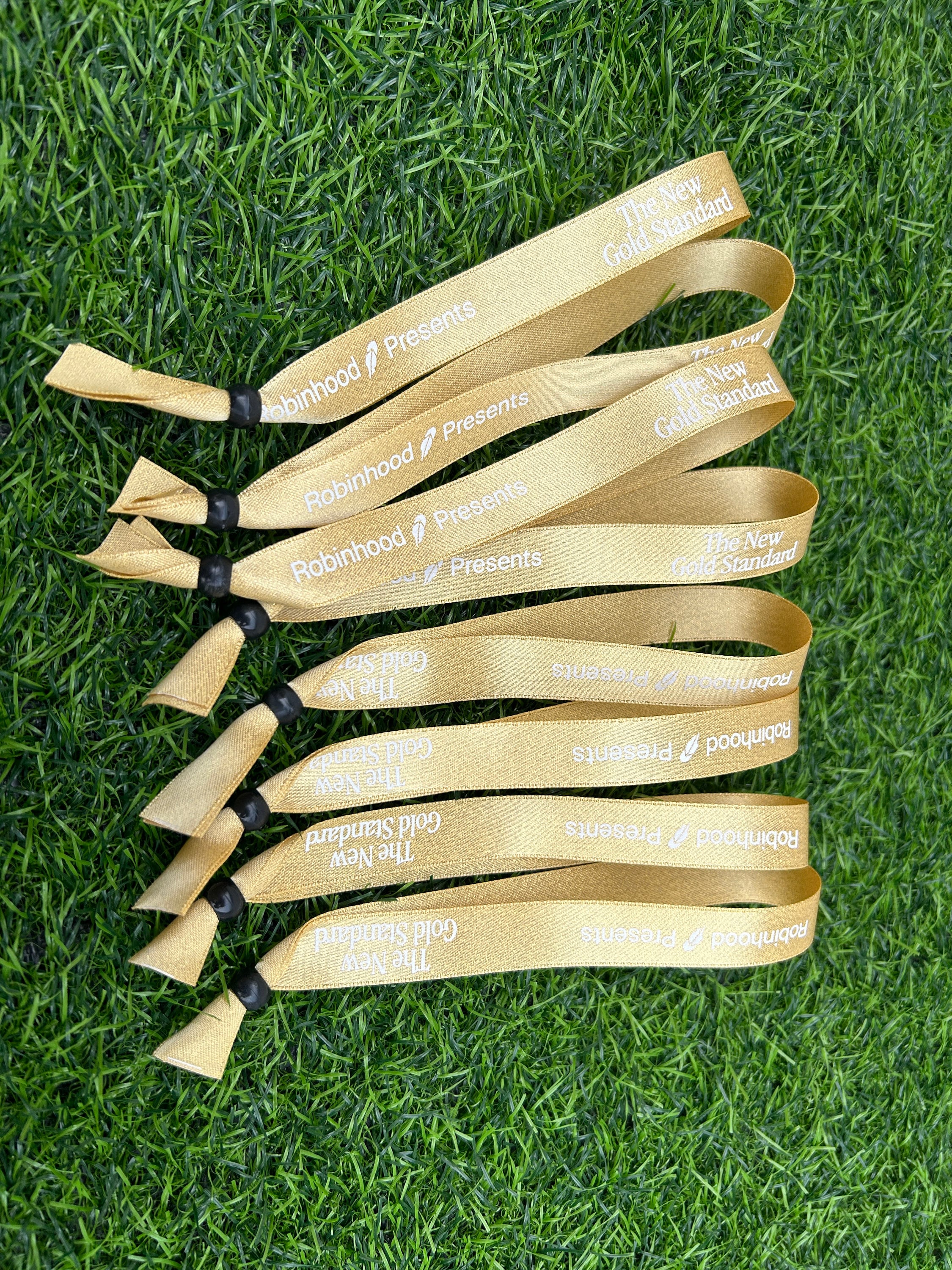 100pcs Custom Cloth Silk VIP Access Wristbands Festival Celebration ...