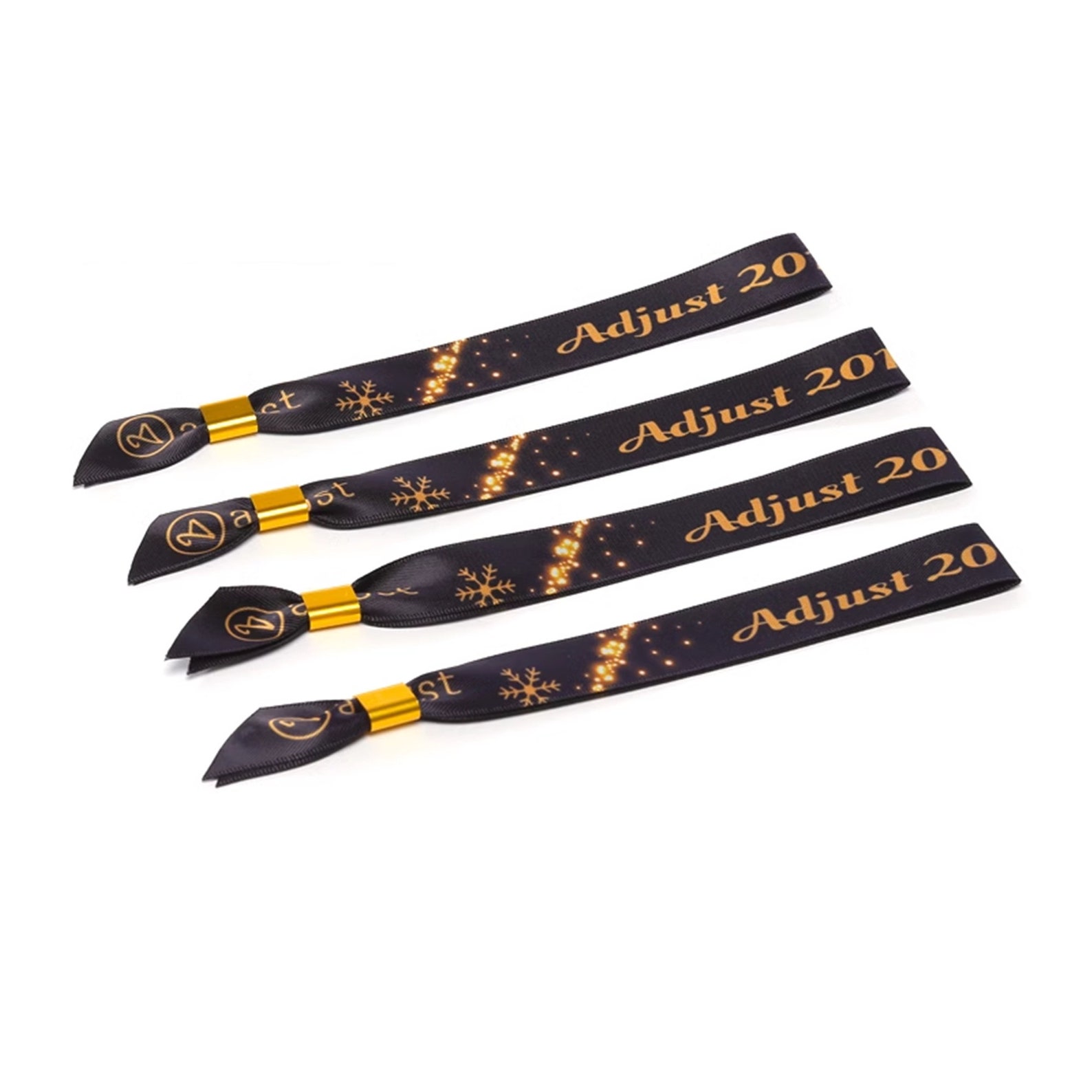 50pcs Sreen Printing Wristbands Custom Made Event Pass Entry Wristband ...