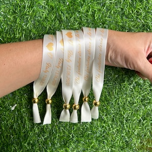 Custom Party Access Entry Wristbands Personalized Logo Bracelet Print ...